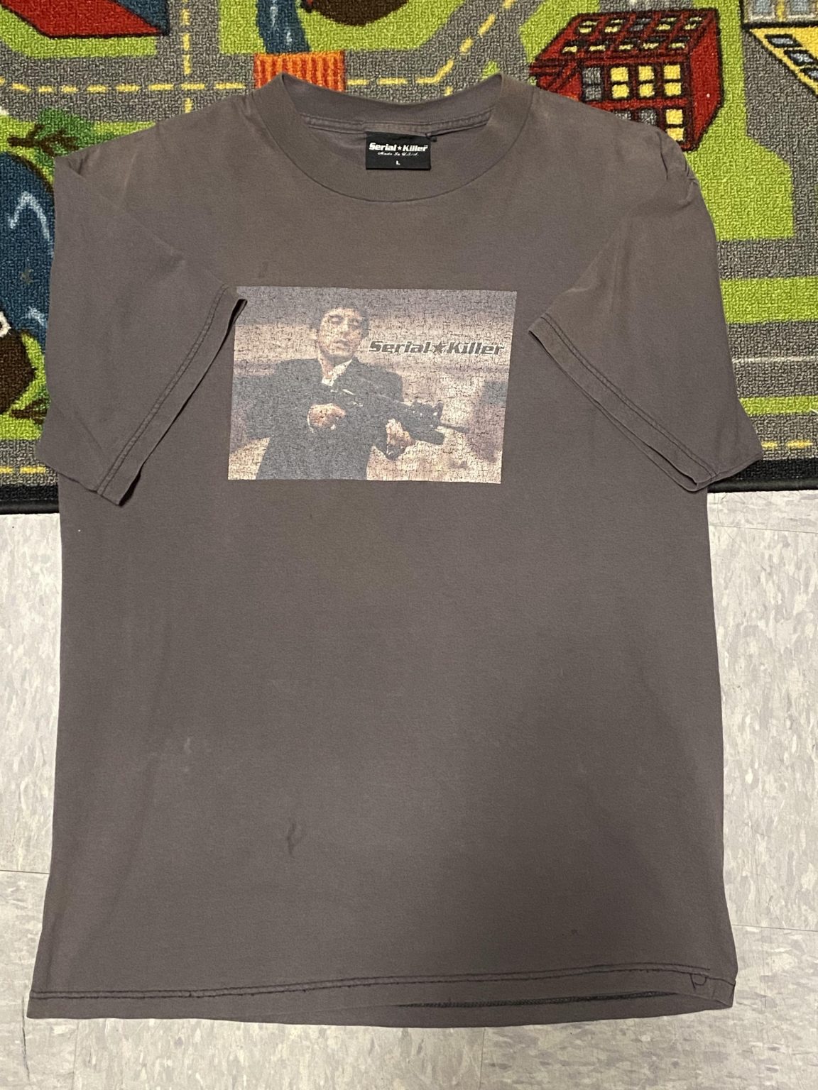 90s Serial Killer Tony Montana Tee - Streetwear Archive